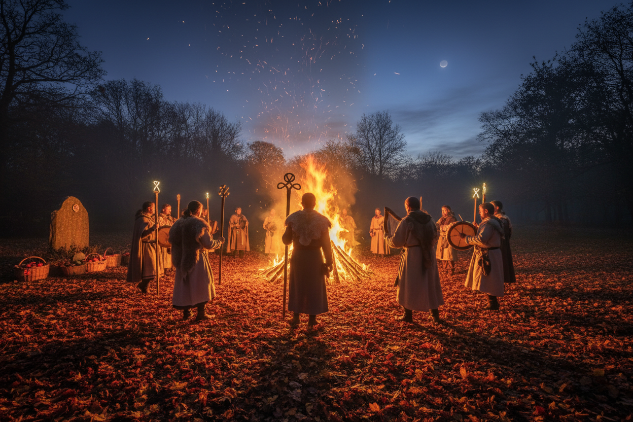 Samhain History And Celtic Festival Of The Dead Nicoles Ritual