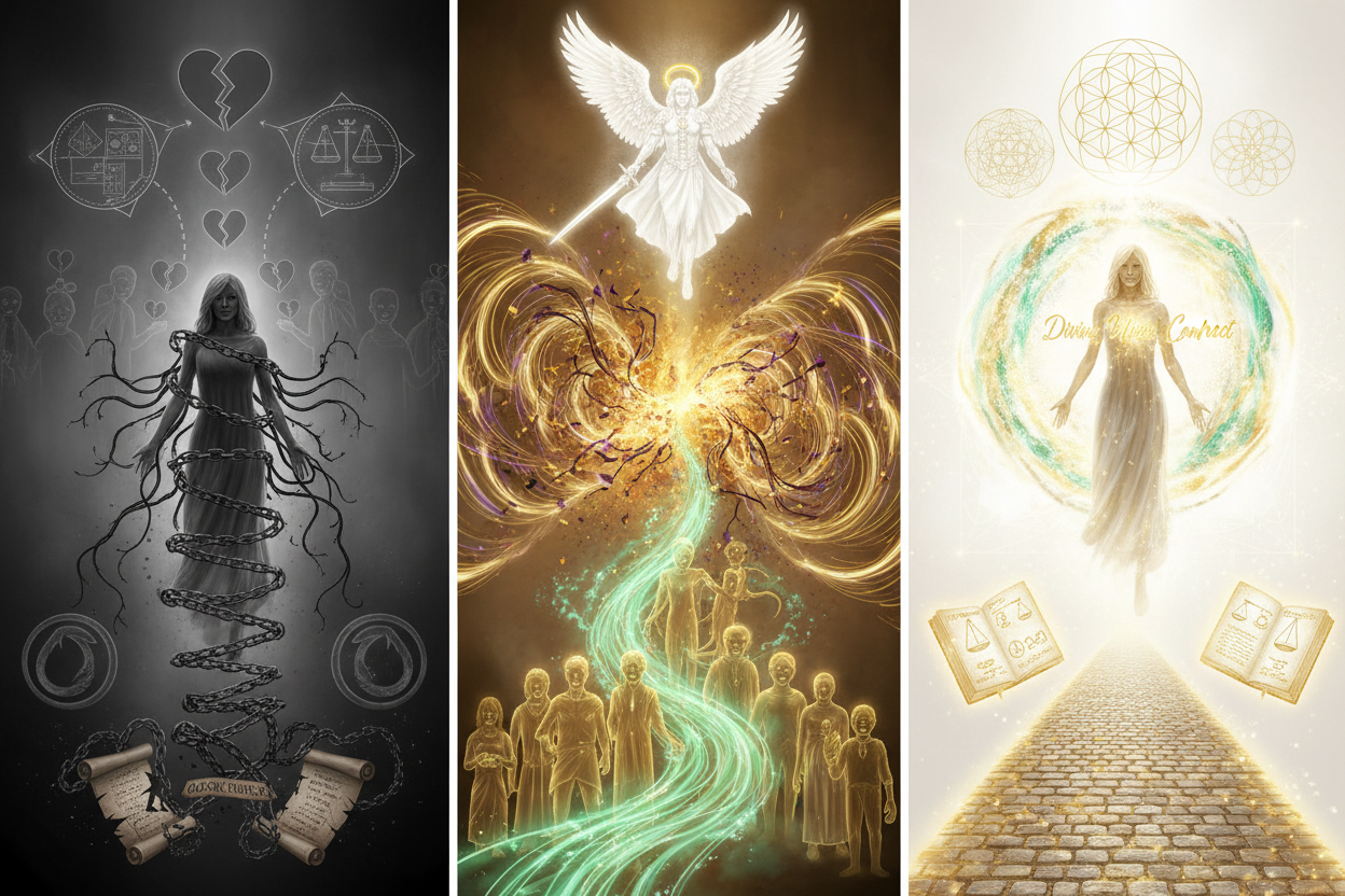 Divine Union + Karmic Clearing: Breaking Old Patterns | Complete Guide – Nicole's ritual universe