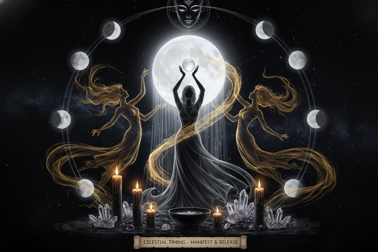 Moon Rituals with Spirit Guide Support | Lunar and Divine Energy – Nicole's ritual universe