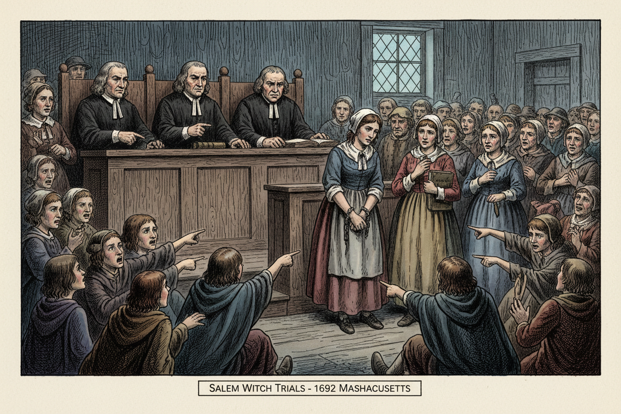 Salem Witch Trials American Witch Hunt History – Nicole's ritual universe