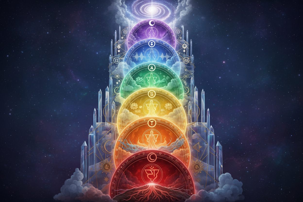 The Sevenfold Path of Initiation | Seven Chakras and Stages – Nicole's ritual universe