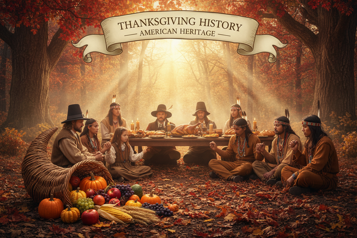 Thanksgiving: History and American Harvest Gratitude Festival ...