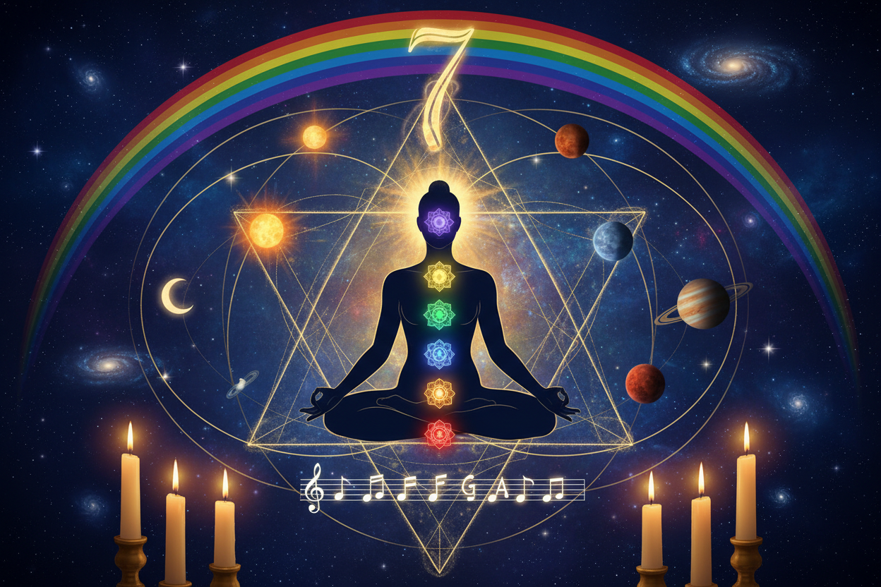 The Number 7: Chakras, Planets, Days & Mystical Completion - Complete Guide – Nicole's ritual ...