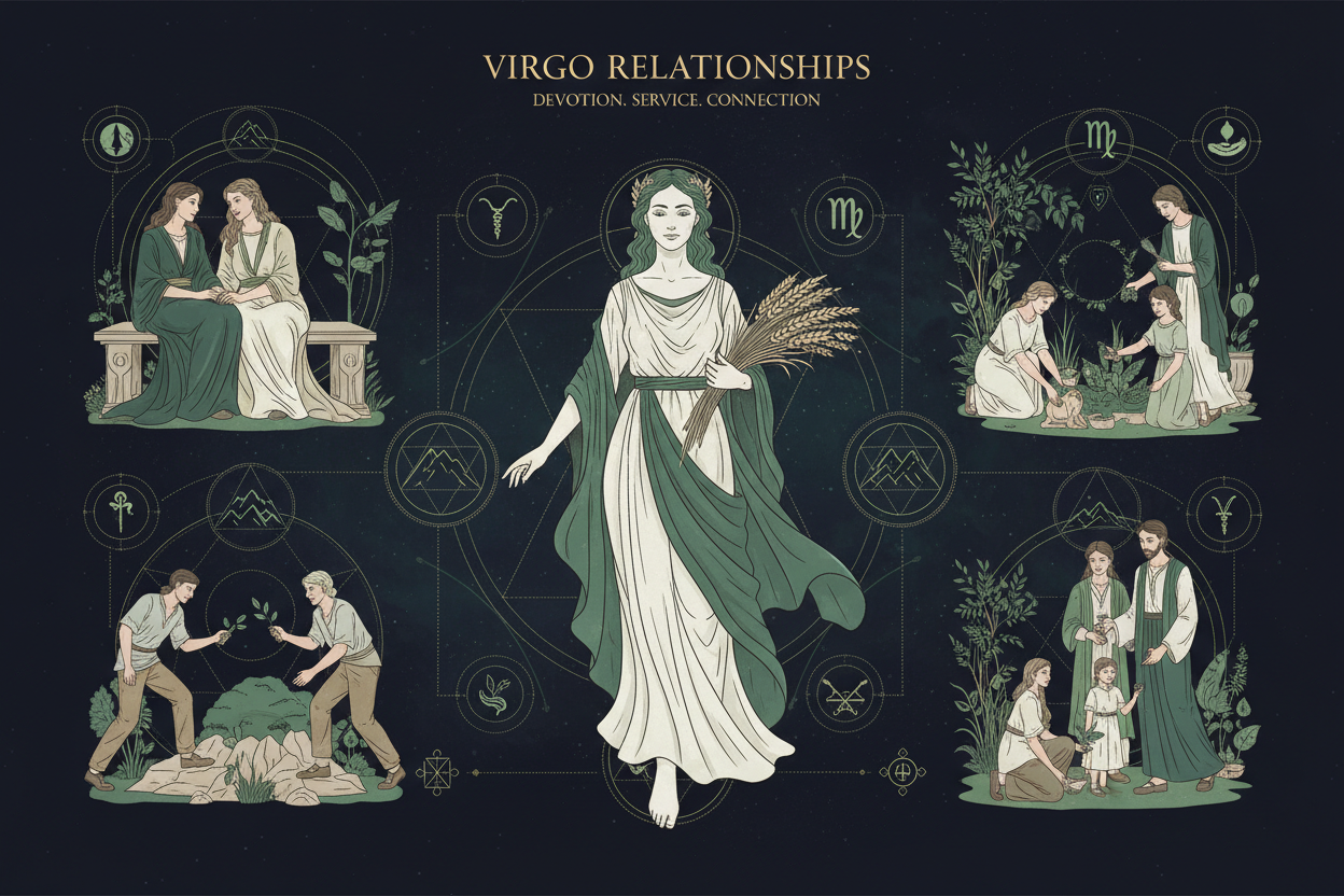 VIRGO in Relationships: Love, Friendship & Family Dynamics Guide ...