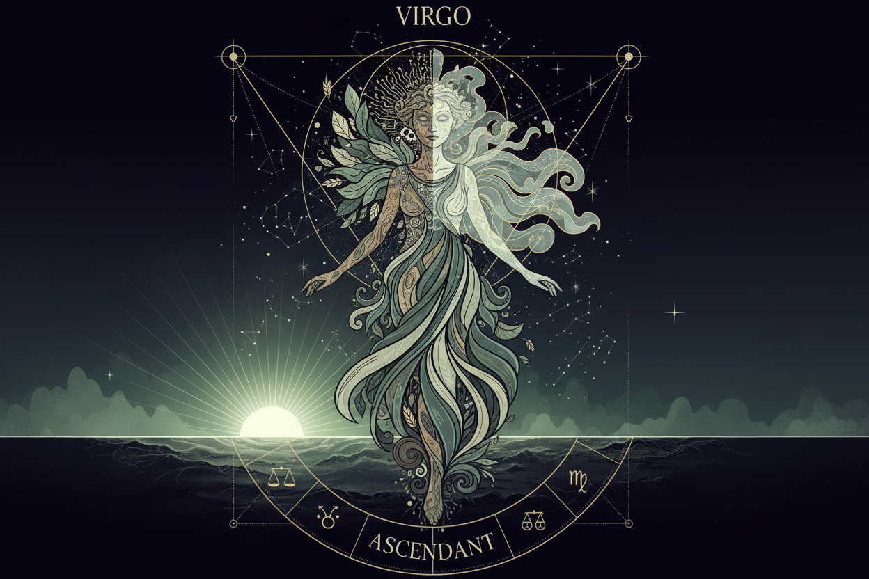 VIRGO Rising Sign: Your Soul's Mask & First Impression Guide – Nicole's ritual universe