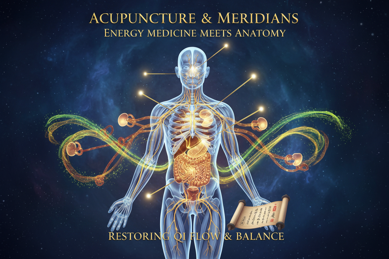 Acupuncture and Meridians: Traditional Chinese Medicine Meets Anatomy ...