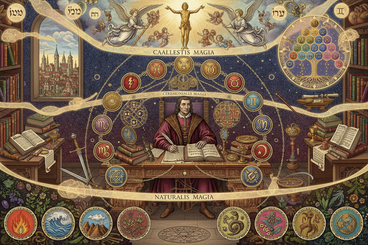Agrippa & Ceremonial Magic: Three Books of Occult Philosophy | History ...