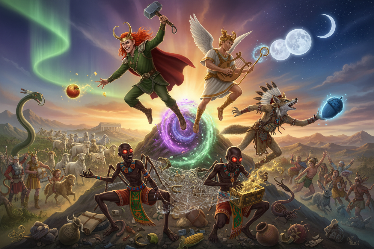 April Fools' Folklore: Trickster Gods, Pranks & Chaos Legends – Nicole ...