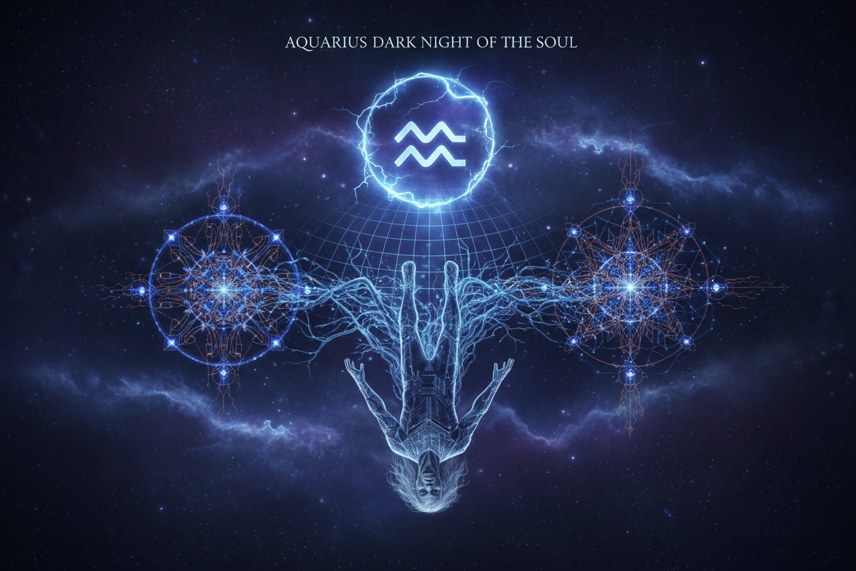 AQUARIUS Dark Night of the Soul: Crisis, Death & Rebirth | Air Sign ...