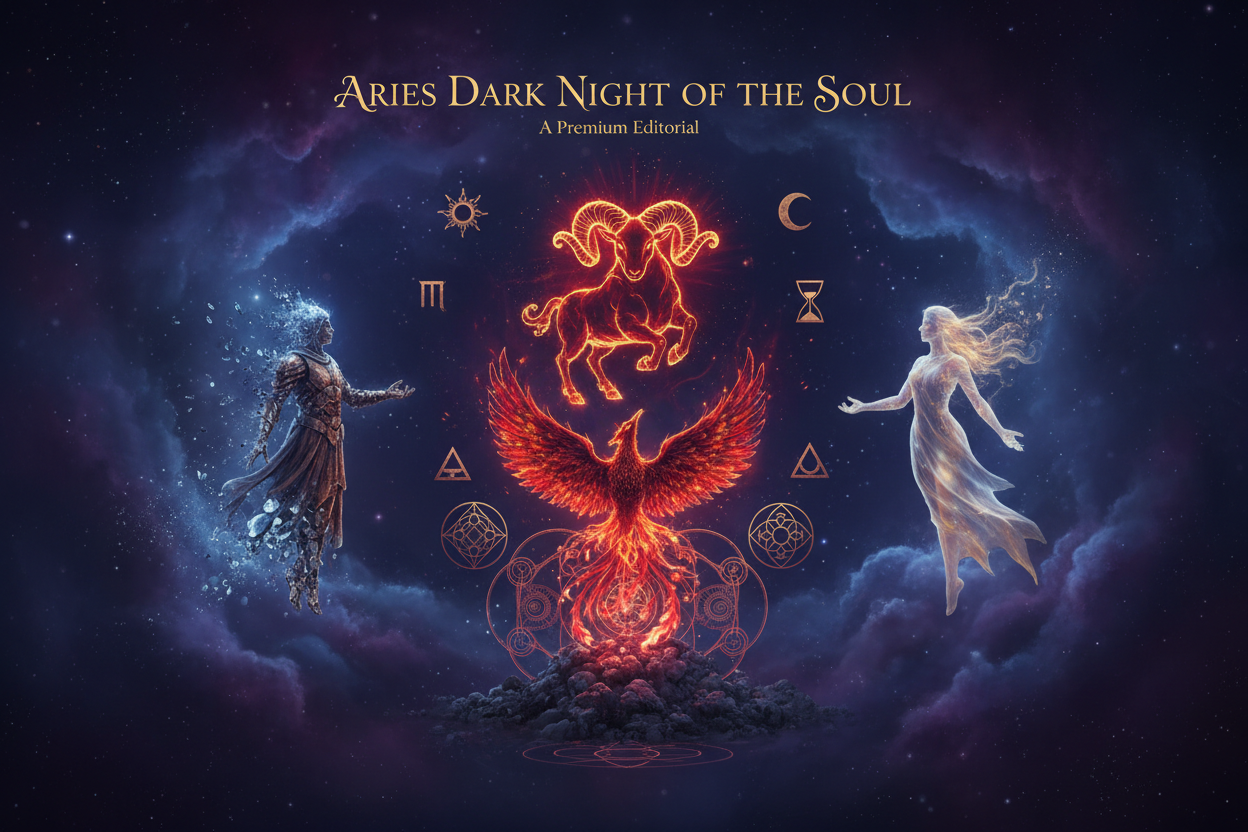 ARIES Dark Night of the Soul: Crisis, Death & Rebirth | Fire Sign ...