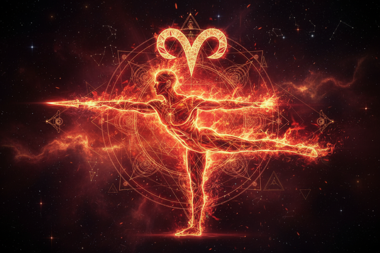 Aries & Yoga Asana: Your Body's Sacred Geometry - The Warrior's Form ...