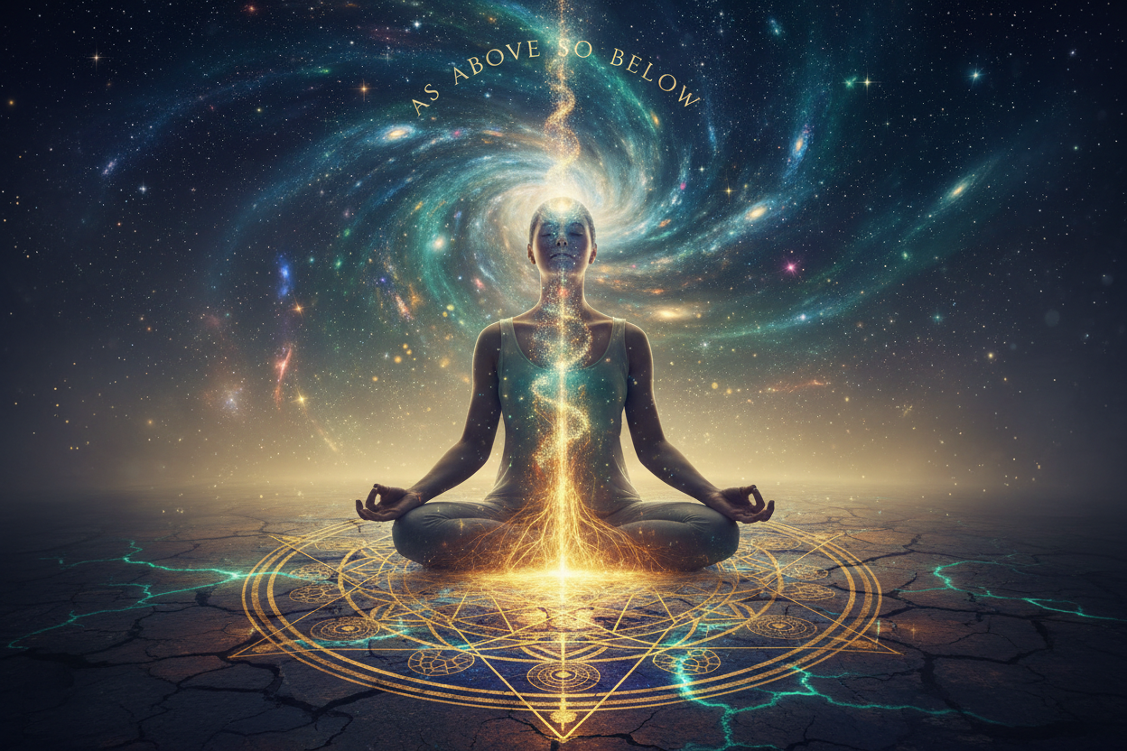 As Above So Below Meditation: Connecting Heaven & Earth | Hermetic ...