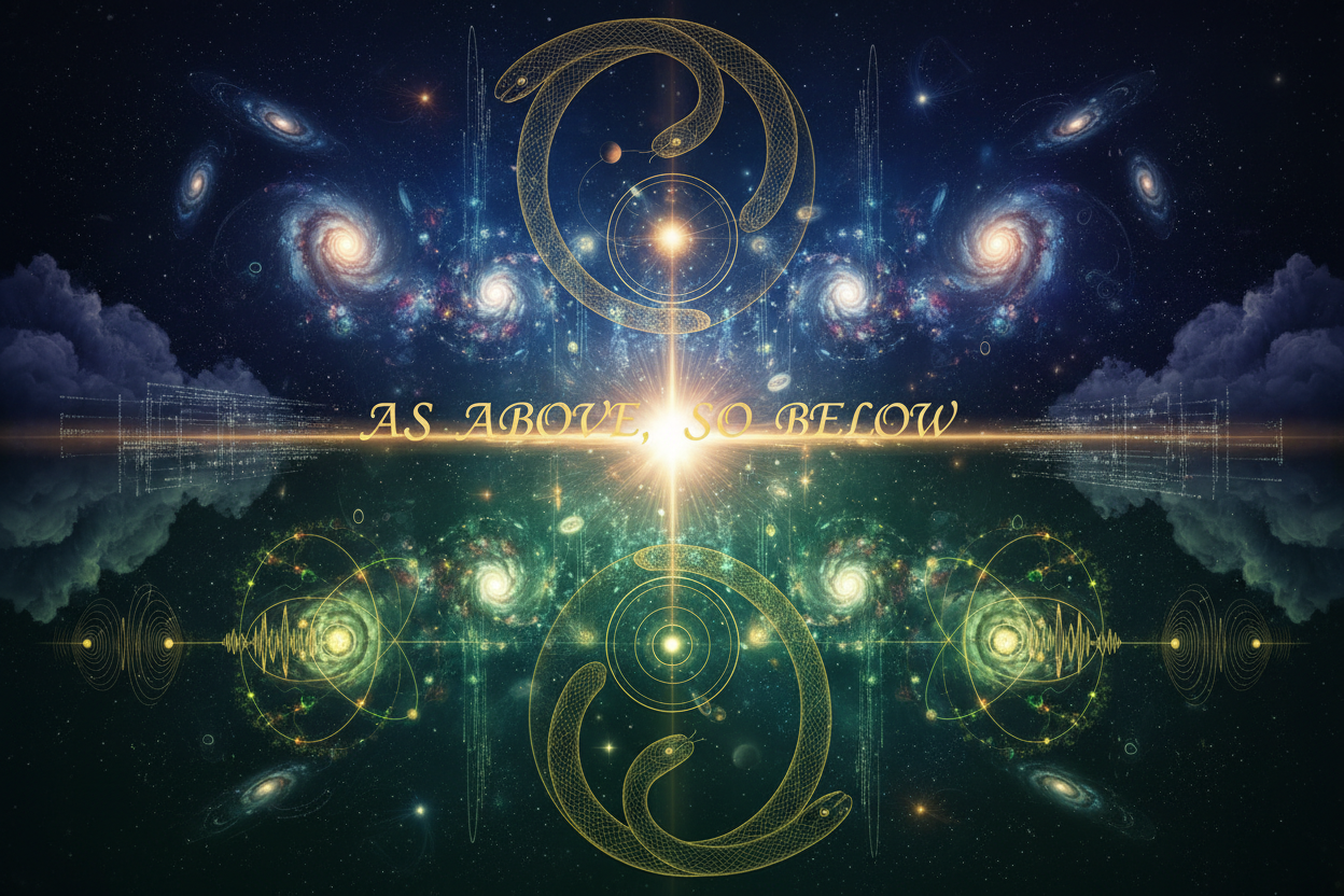 "As Above, So Below": How Hermetic Wisdom Predicted Quantum Physics ...