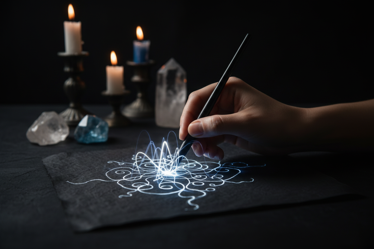 Automatic Drawing Sigils: Channeling Your Subconscious | Trance Sigil ...