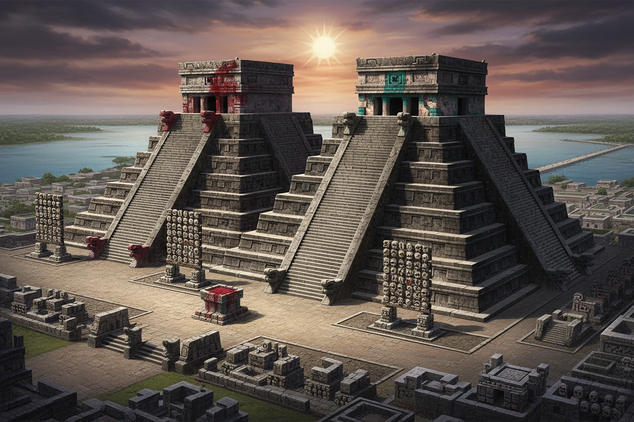 Aztec Temples: Templo Mayor and Sacrificial Architecture | Imperial ...