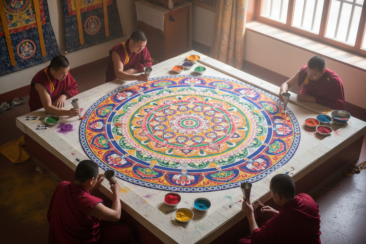 Mandala History: From Ancient Sanskrit Circles to Global Sacred Art ...