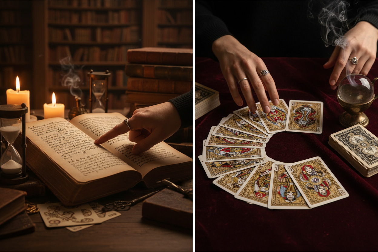 Bibliomancy vs Cartomancy: Complete Divination Guide – Nicole's ritual ...