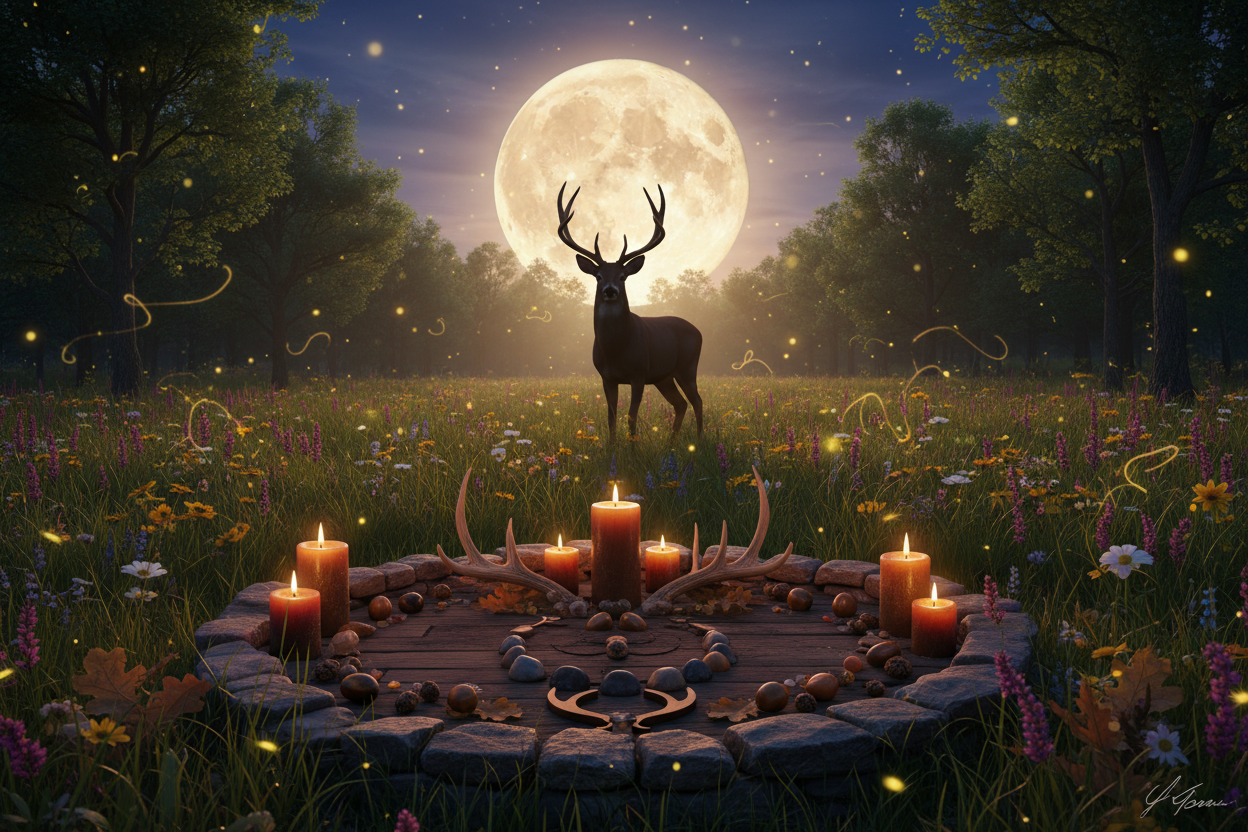 Buck Moon: July Full Moon Magic | Complete Guide – Nicole's ritual universe