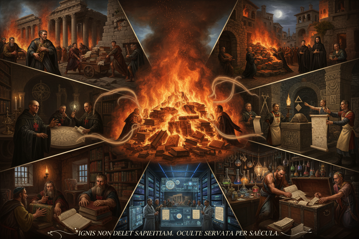 Burned Books and Secret Societies: How Mystical Knowledge Survived ...
