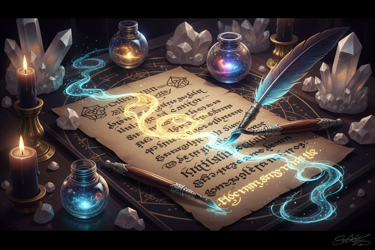 Calligraphy Magic: Beautiful Writing Rituals | Complete Guide – Nicole ...