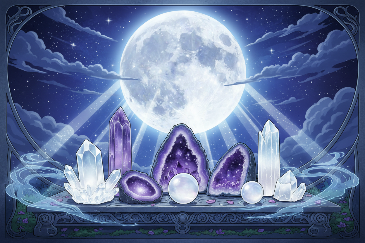 Can You Charge Crystals in Moonlight? | Moon Charging Guide – Nicole's ...