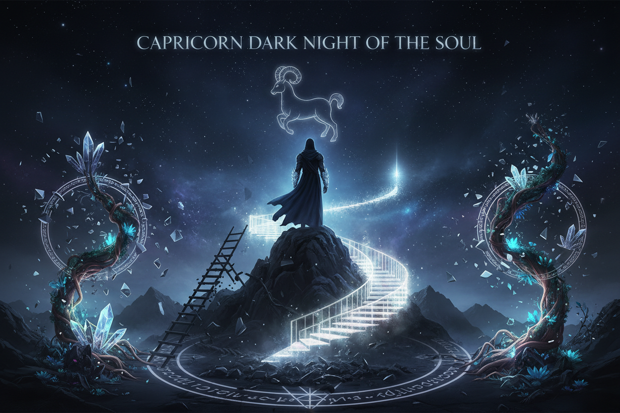 CAPRICORN Dark Night of the Soul: Crisis, Death & Rebirth | Earth Sign ...
