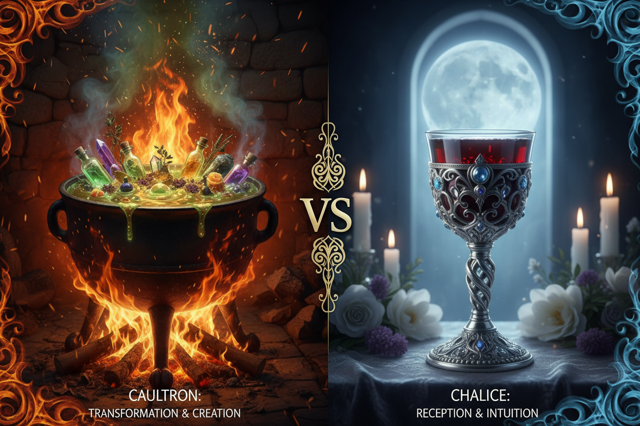 Cauldron vs Chalice: Complete Sacred Vessel Guide – Nicole's ritual ...