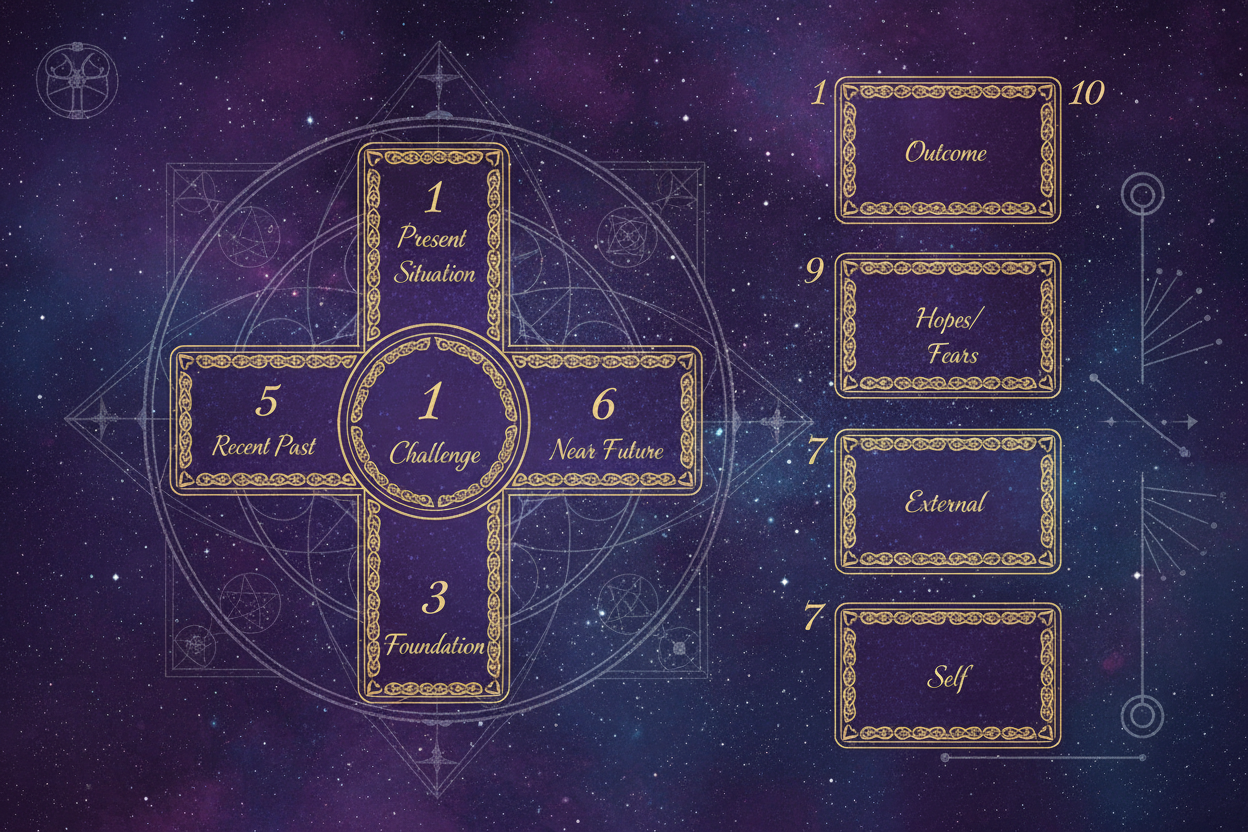 Celtic Cross Spread: Complete Beginner's Guide | Tarot Reading – Nicole ...