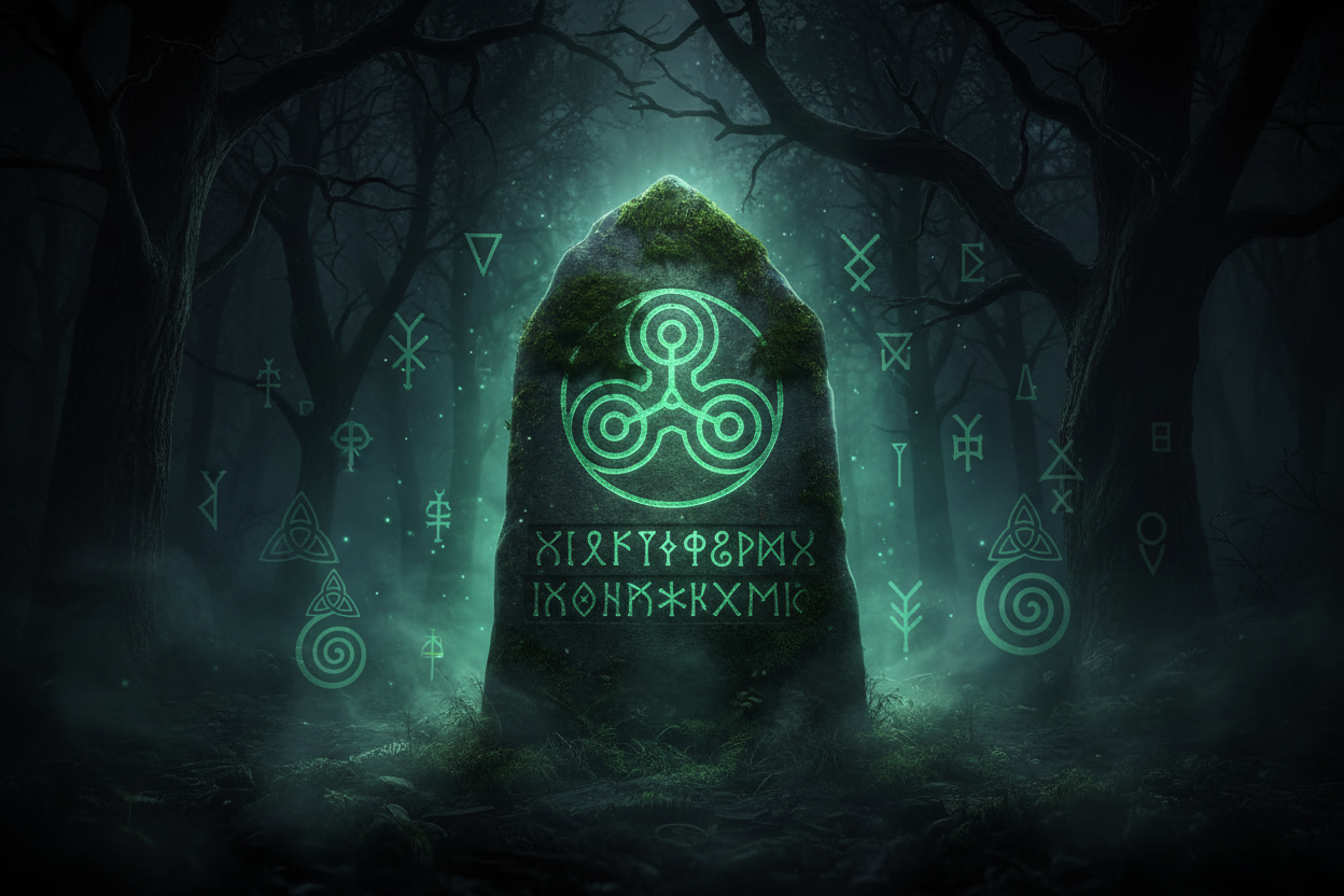 Celtic Sigil Magic: Ogham, Triskele & Druidic Symbols | Ancient Reality ...