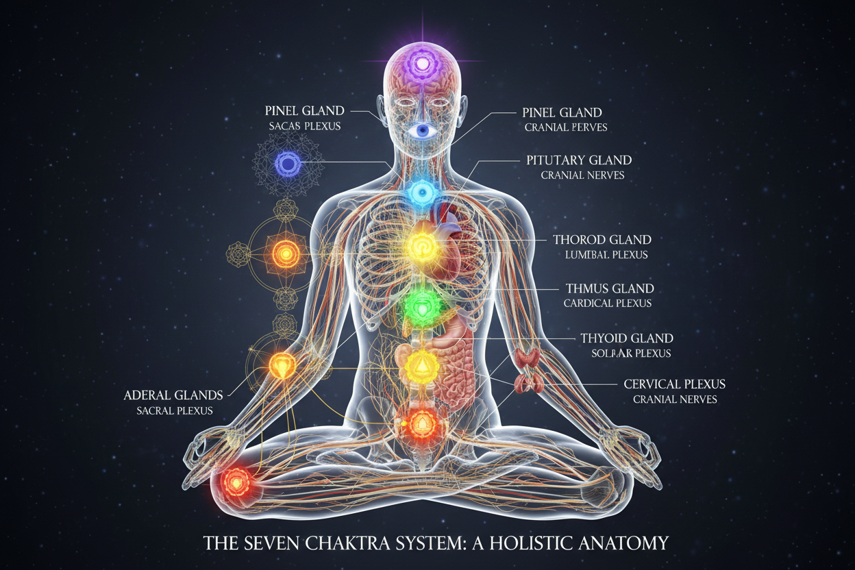 Chakras & Endocrine System: Ancient Anatomy Meets Modern Medicine | Nicole's Ritual Universe ...