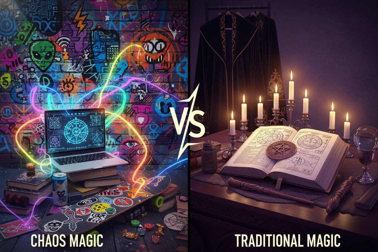 Chaos Magic vs Traditional Magic: Complete Approach Guide – Nicole's ...