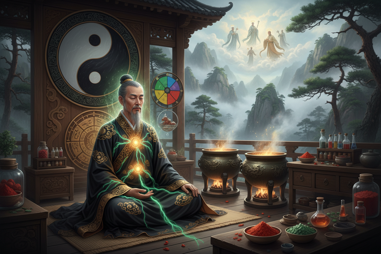 Chinese Alchemy: Taoist Internal Alchemy (Neidan vs Waidan) - Complete ...