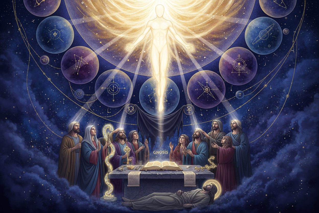 The Savior Figure: Christ in Gnosticism | Divine Revealer Not Redeemer ...