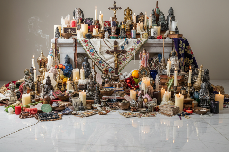 Too Many Things on Altar: How to Create Minimalist Sacred Space ...