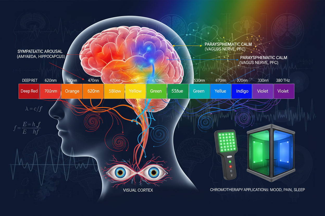 Color Therapy & Neurological Response: Wavelength, Frequency ...