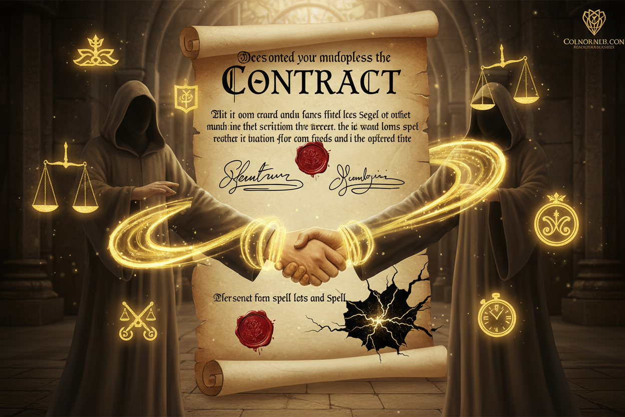 Contracts as Binding Spells: The Magic of Legal Agreement | Your Word ...