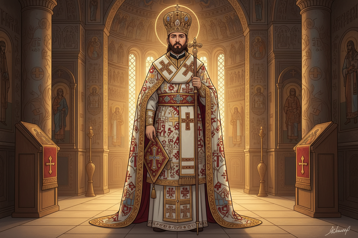 Coptic Christian Vestments: Egyptian Orthodox Liturgical Dress – Nicole ...