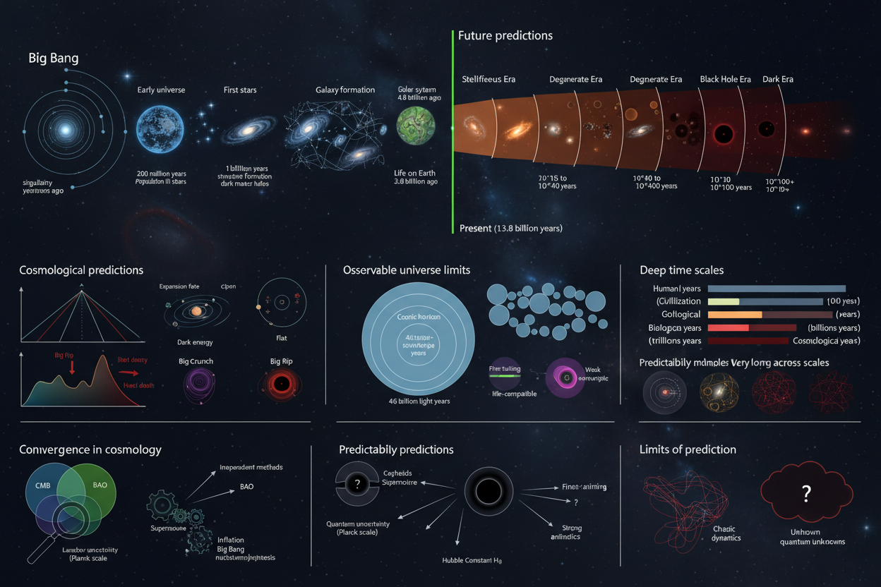 Cosmology and Deep Time: Predicting Universal Futures Across Billions ...