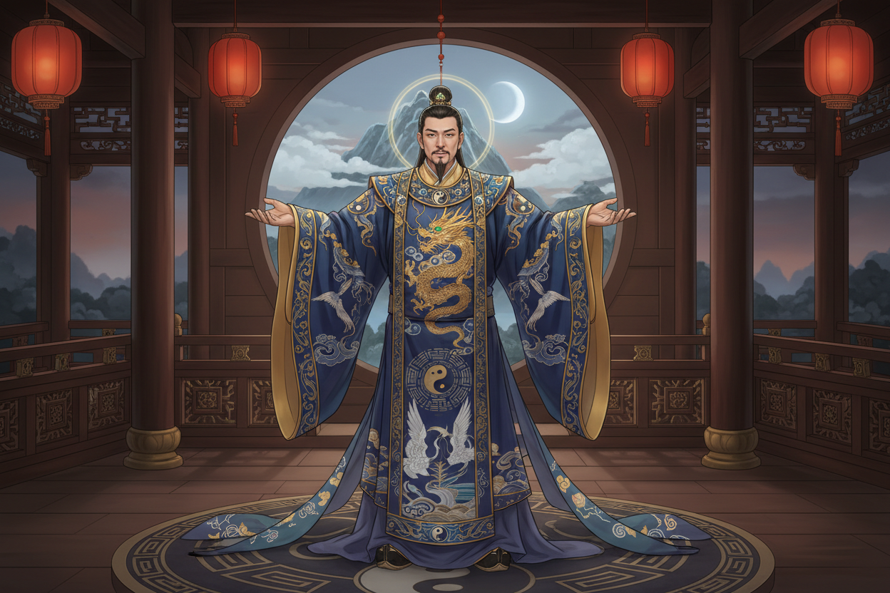 Daoist Ritual Robes: Dragon Patterns and Immortal Symbols – Nicole's ...
