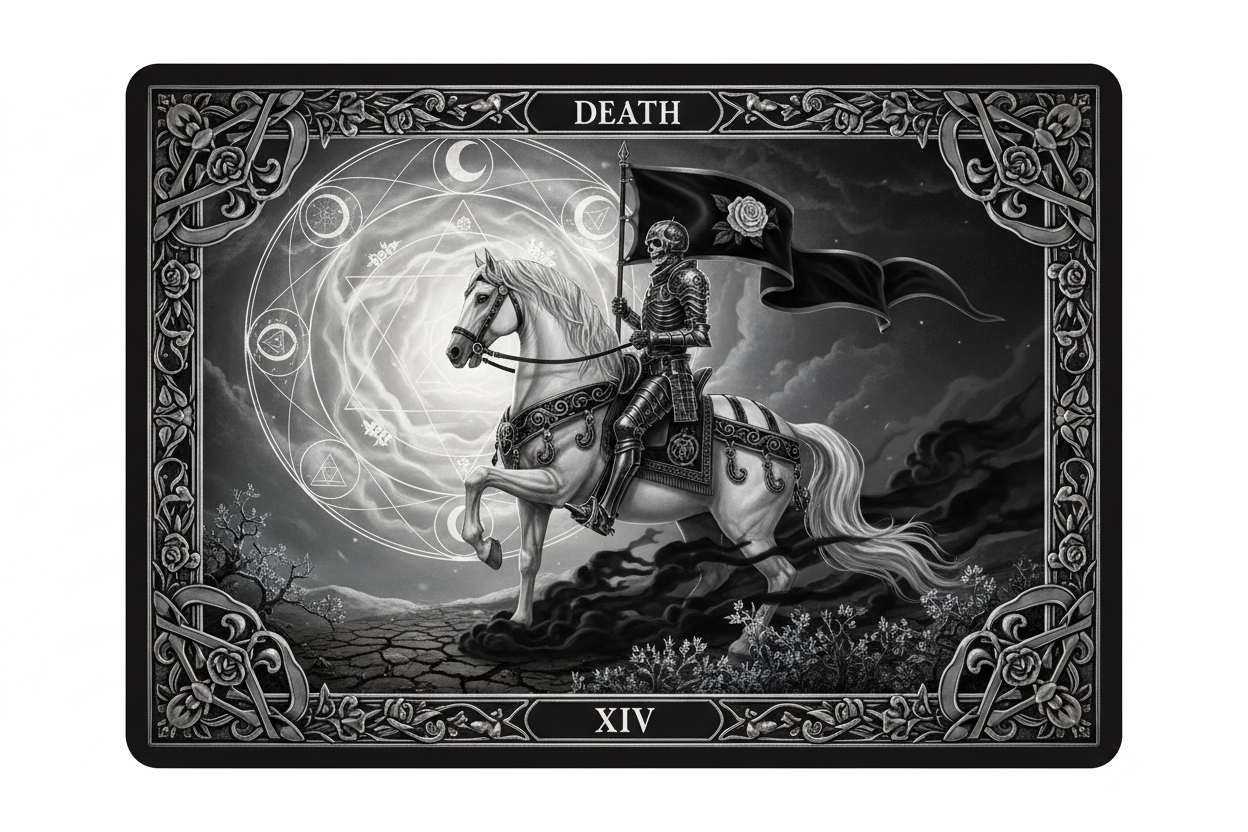 Death Tarot Card: Complete Guide to Transformation, Endings & Rebirth ...