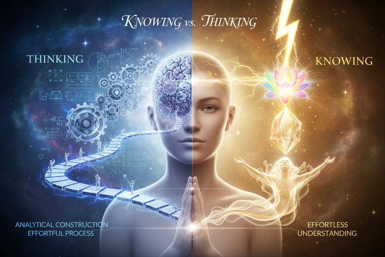Distinguishing Knowing from Thinking | Claircognizant Discernment Guide ...
