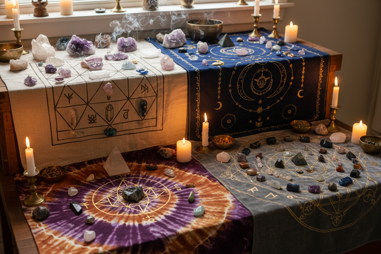 DIY Crystal Altar Cloths: 5 Methods for Sacred Textiles – Nicole's ...