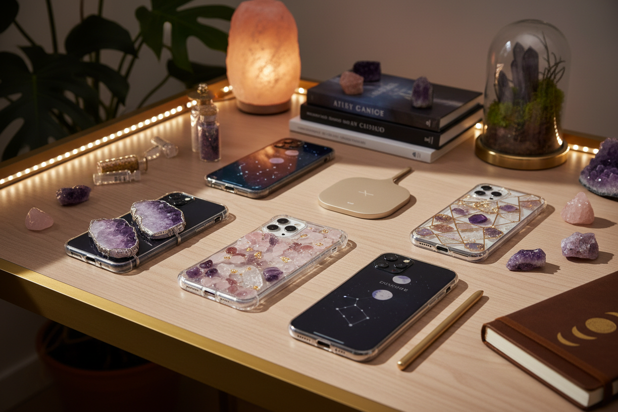 DIY Crystal Phone Cases: 4 Methods for Tech Protection & EMF Shielding ...