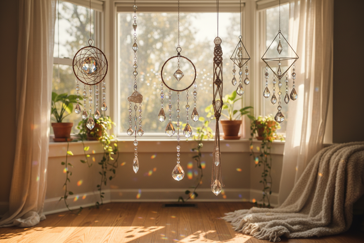 DIY Crystal Sun Catchers: 5 Methods for Rainbow Window Magic – Nicole's ...