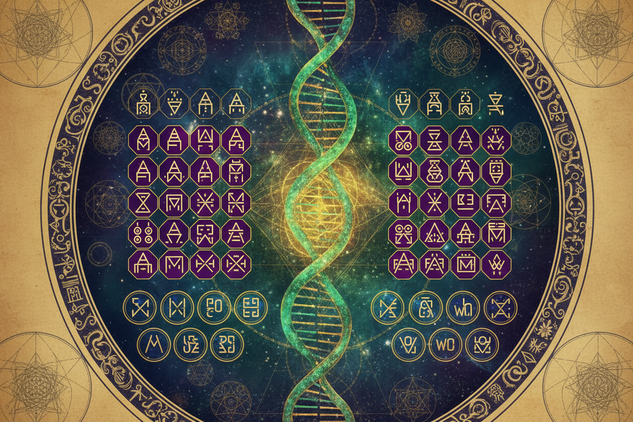 Hexagrams, DNA, and the Code of Life | I Ching and Genetic Parallels ...