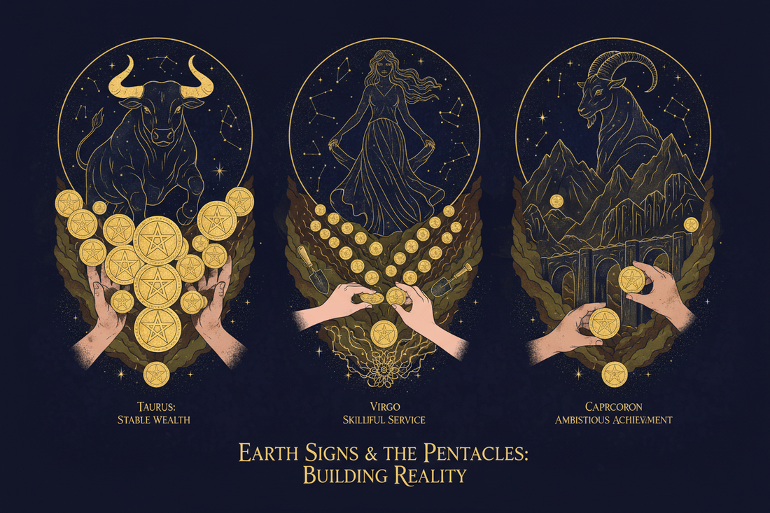 Earth Signs and the Pentacles Suit — Taurus, Virgo, Capricorn as ...
