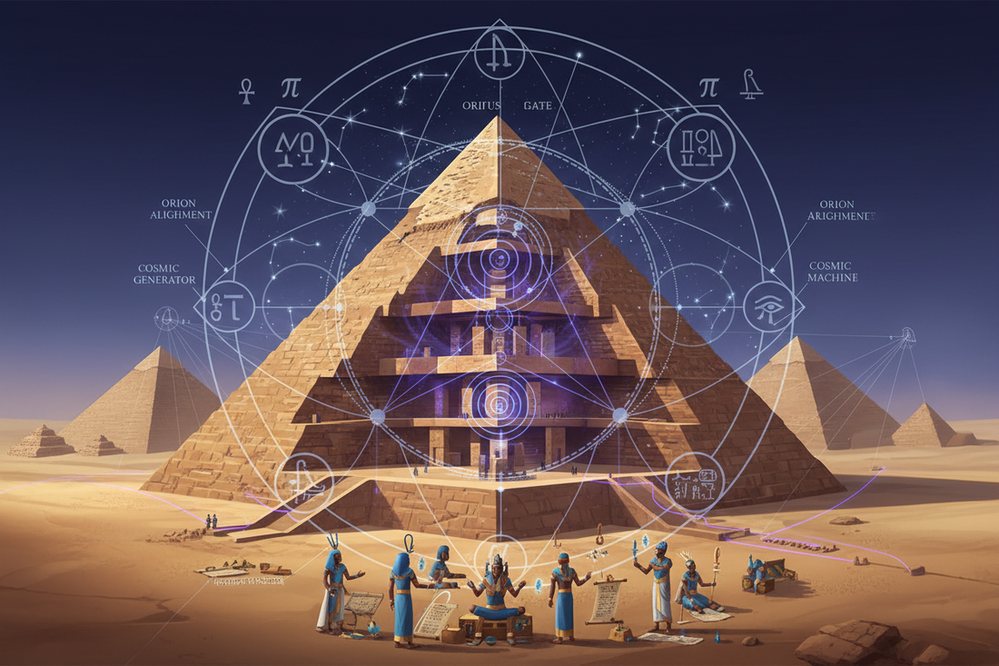 Egyptian Pyramids: Geometry, Astronomy, and Energy Chambers | Cosmic ...