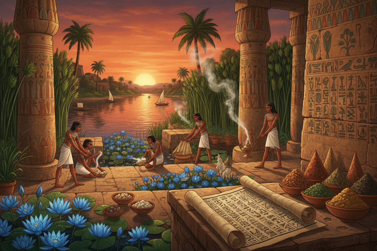 Egyptian Temple Herbalism: Ancient Pharaonic Plant Magic Revived ...