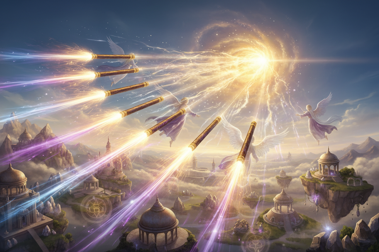 Eight of Wands Spiritual Meaning: Rapid Awakening & Divine Messages ...