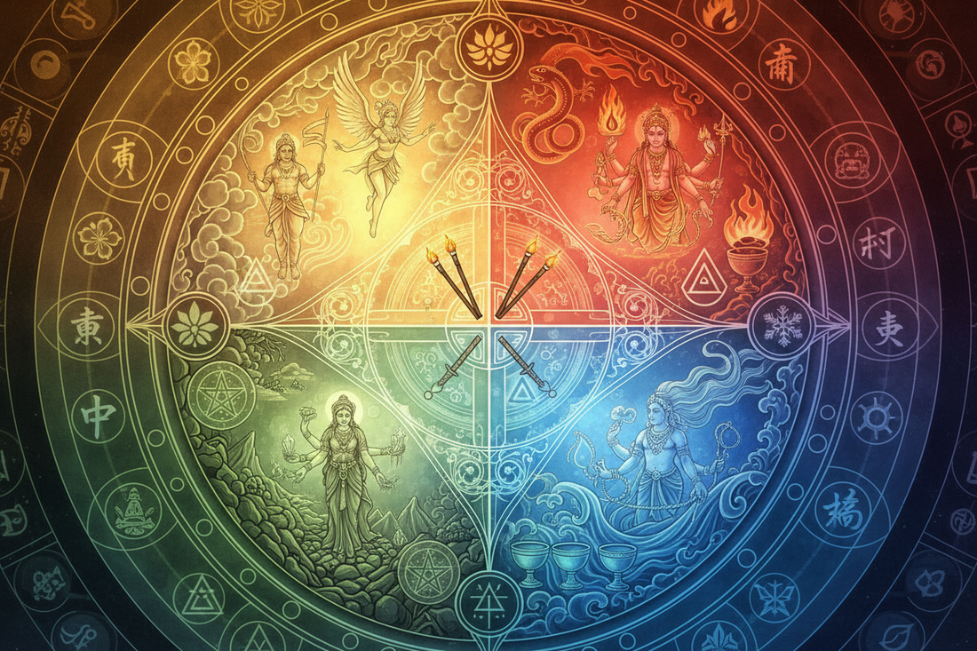 Elemental Alchemy: How Fire, Water, Air, Earth Appear in Every Mystical ...